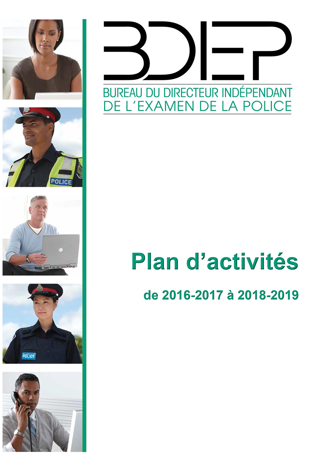 OIPRD 2016-17 Business Plan French_FR_Cover